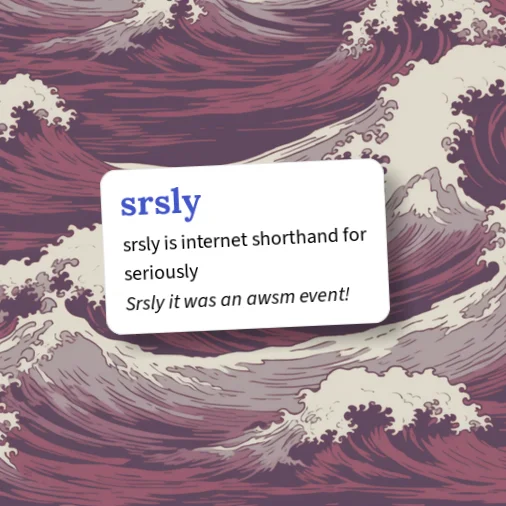 Urban Dictionary: srsly