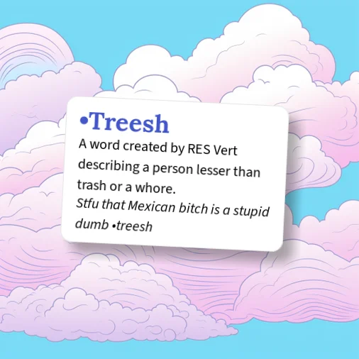 Urban Dictionary: •Treesh