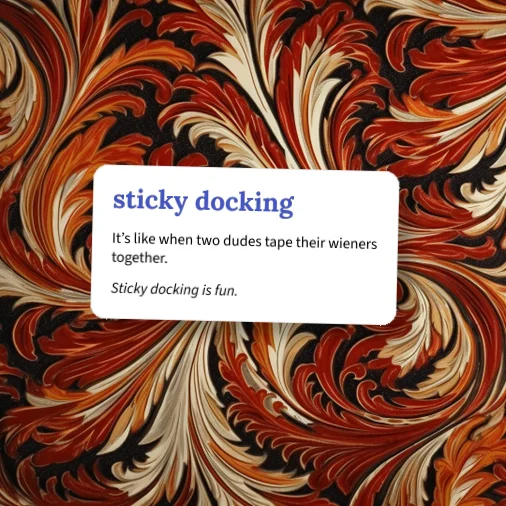 Urban Dictionary: docking