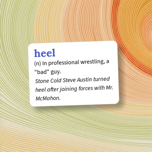 Urban Dictionary: heel