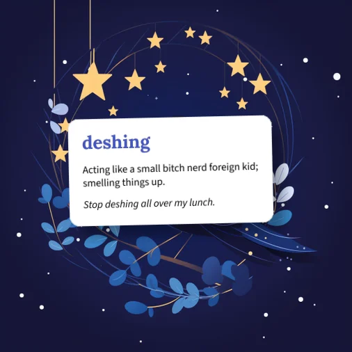 Urban Dictionary: deshful