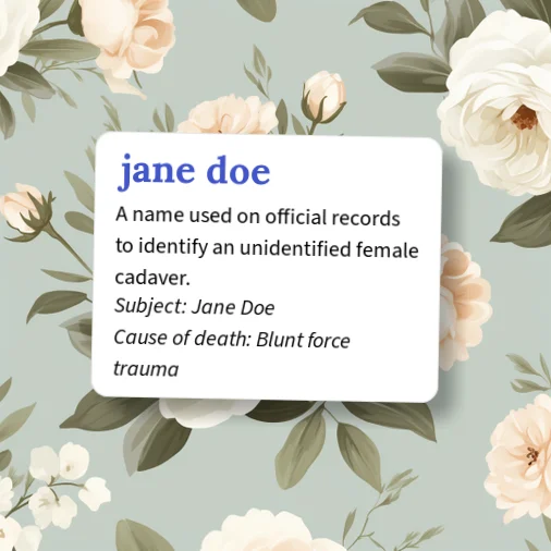 Urban Dictionary: jane-doe