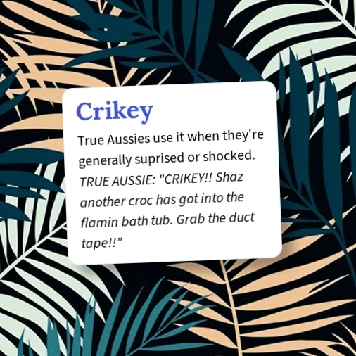 Urban Dictionary: Crikey