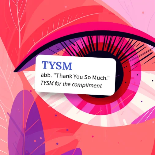 Urban Dictionary: TYSM
