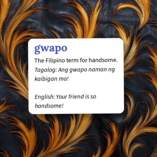 Urban Dictionary: gwapo