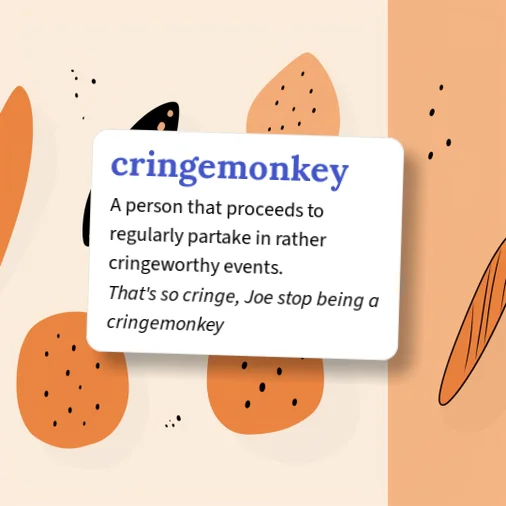 Urban Dictionary: cringemonkey
