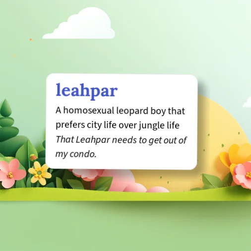 Urban Dictionary: leahpar