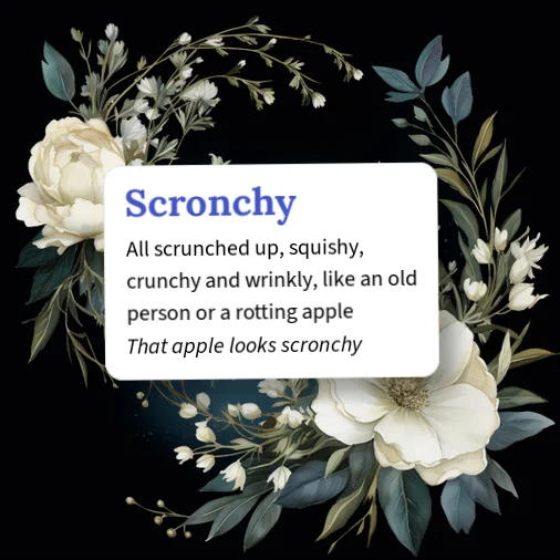 Urban Dictionary: Scronchy