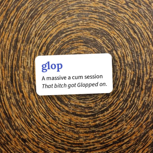 Urban Dictionary: glop