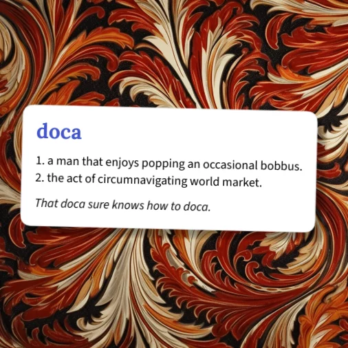 Urban Dictionary: doca