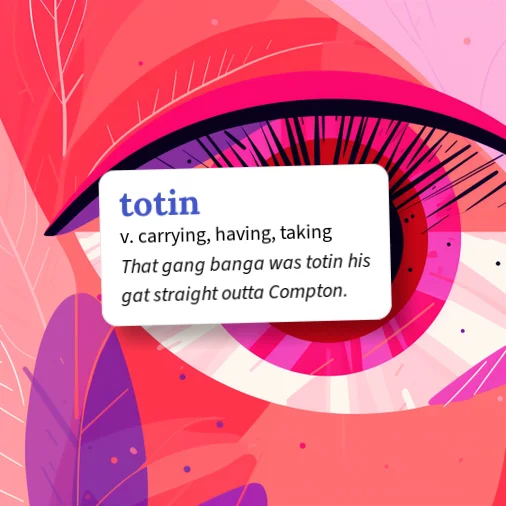 Urban Dictionary: totin