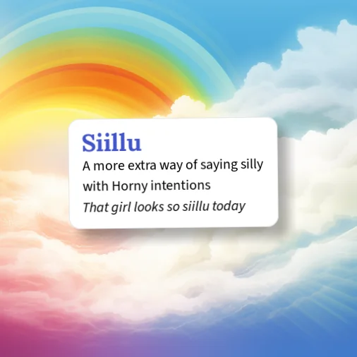 Urban Dictionary: siillu