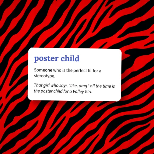 poster child example