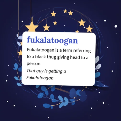 Urban Dictionary: Fukalatoogan