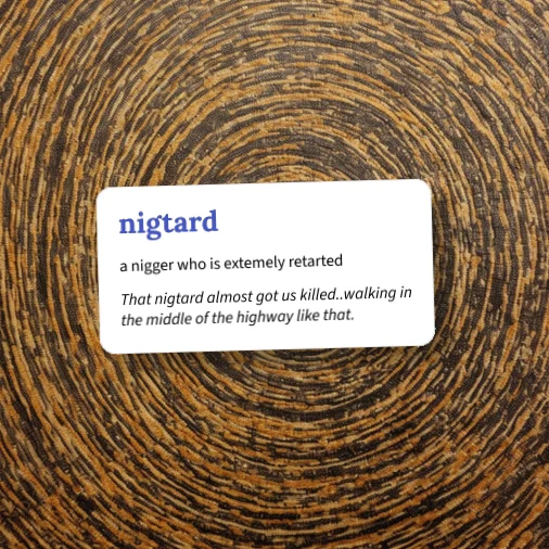 Urban Dictionary: nigtard
