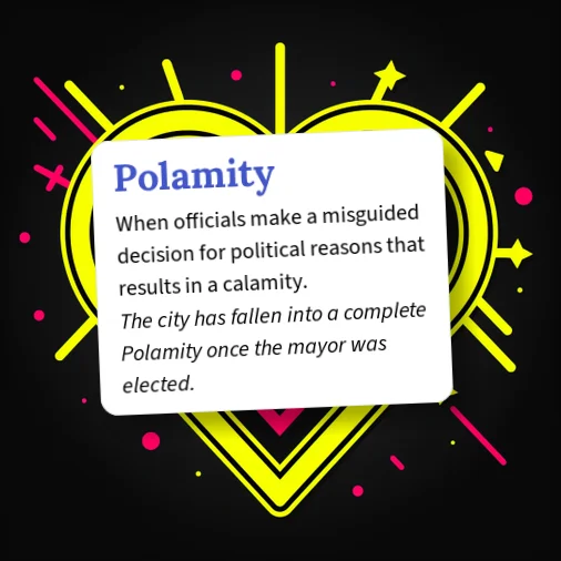 Urban Dictionary: Polamity