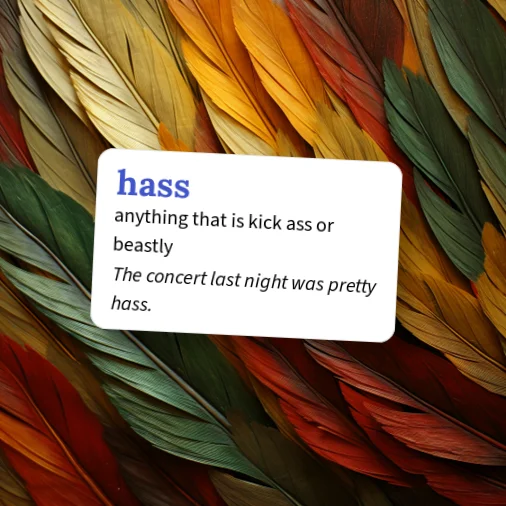 Urban Dictionary: hass