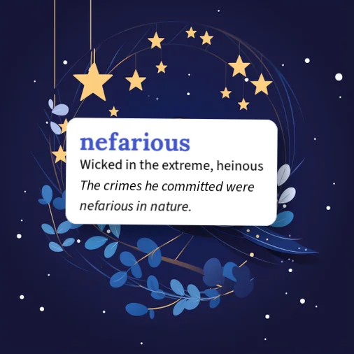 Urban Dictionary: nefarious