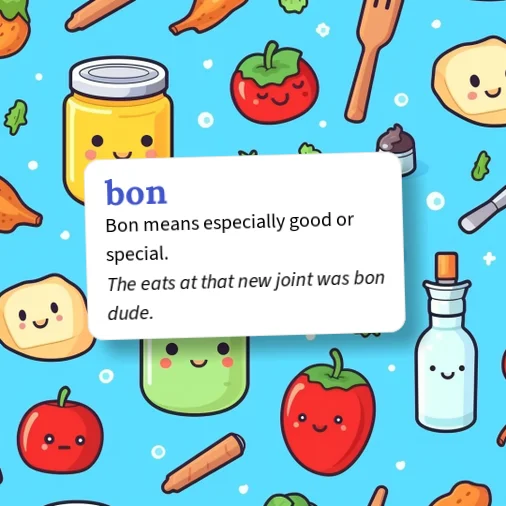 Urban Dictionary: bon