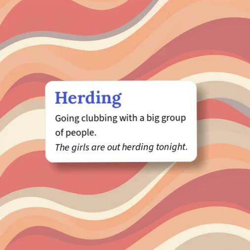 Urban Dictionary: Herding