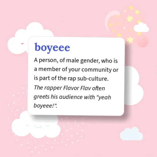 Urban Dictionary: boyeee