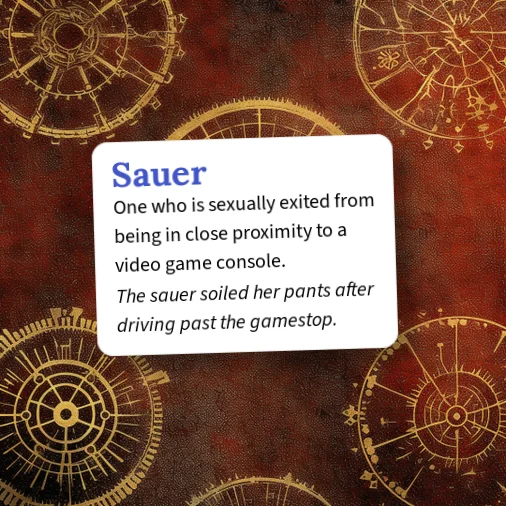 Urban Dictionary: Sauer