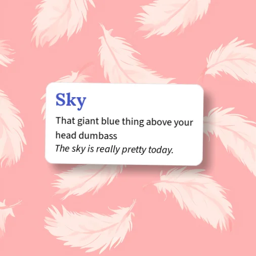 Urban Dictionary: Sky
