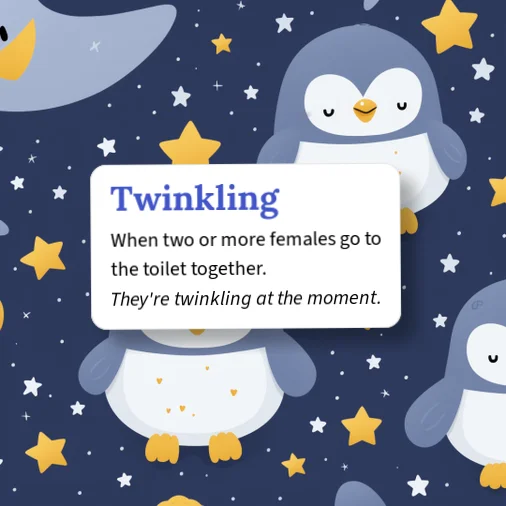 Urban Dictionary: Twinkling