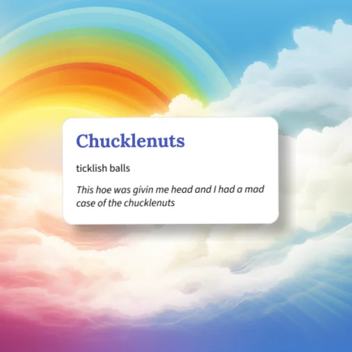 Urban Dictionary: Chucklenuts