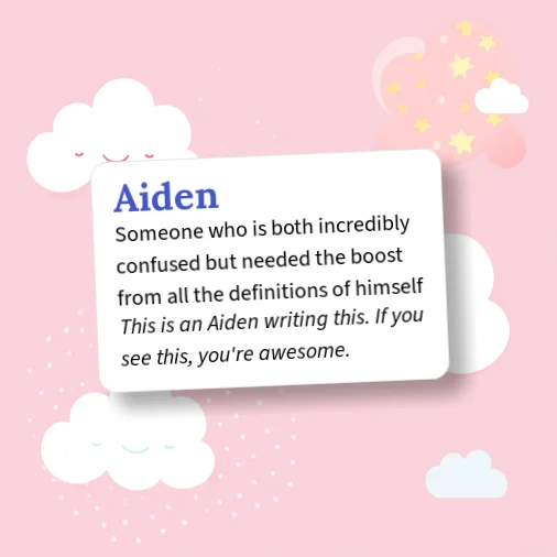 Urban Dictionary: aidene
