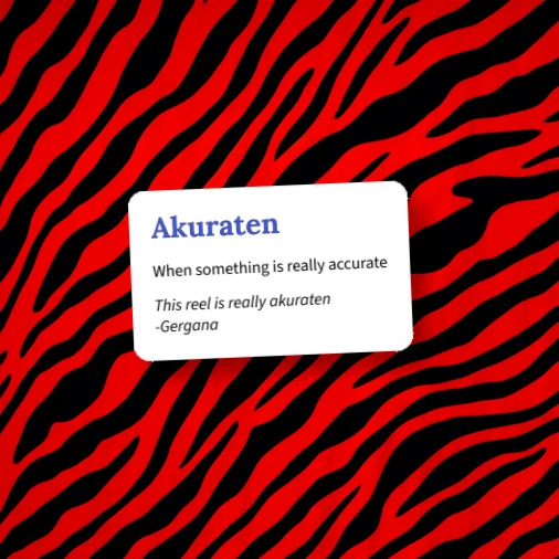 Urban Dictionary: Akuraten