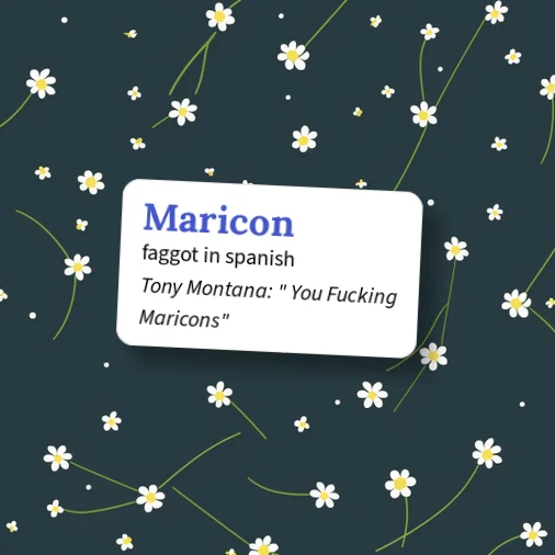 Urban Dictionary: Maricon