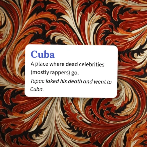 Urban Dictionary: Cuba