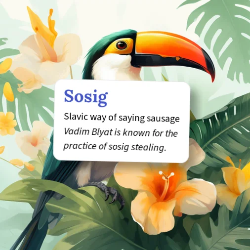 Urban Dictionary: Sosig
