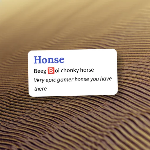 Urban Dictionary: Honse