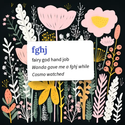 Urban Dictionary: fghj