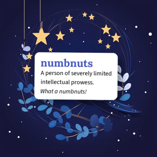 Urban Dictionary: numbnuts
