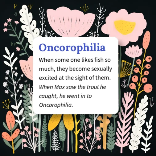 Urban Dictionary: onomophilia