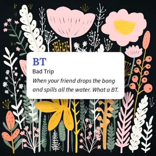 Urban Dictionary: bt