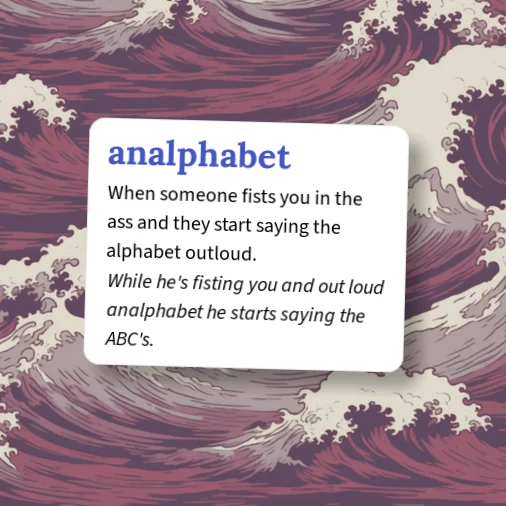 Urban Dictionary: analphabet
