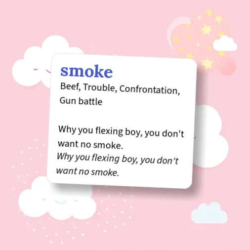 Urban Dictionary: smoke