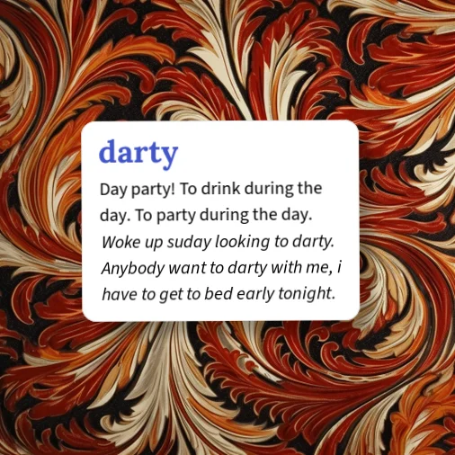 Urban Dictionary: darty
