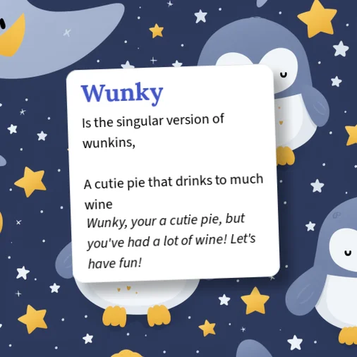Urban Dictionary: Wunky