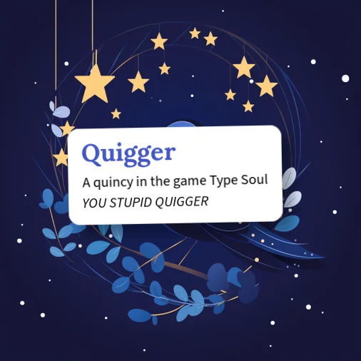 Urban Dictionary: Quigger