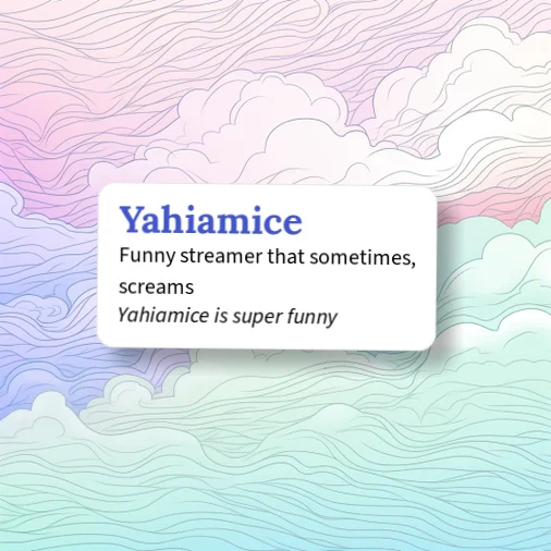 Urban Dictionary: Yahiamice