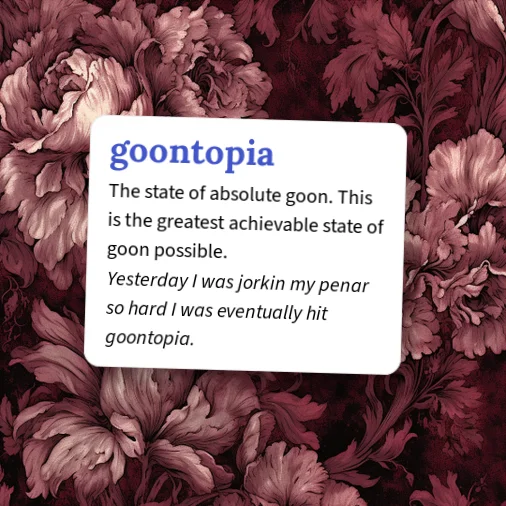 Urban Dictionary: goontopia