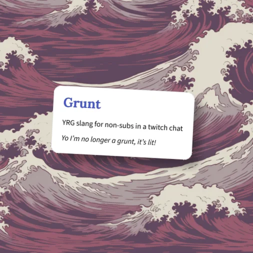 Urban Dictionary: Grunt
