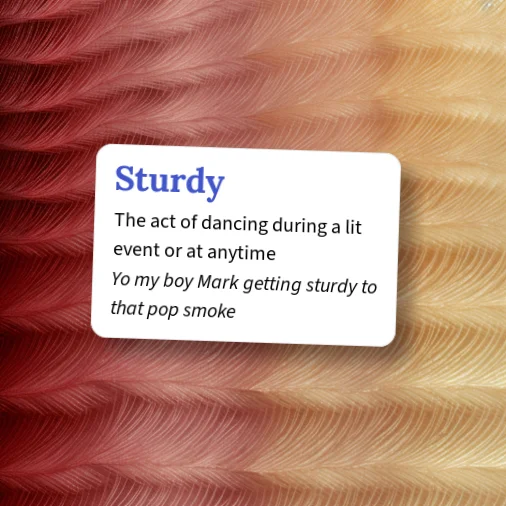 Urban Dictionary: sturdy)