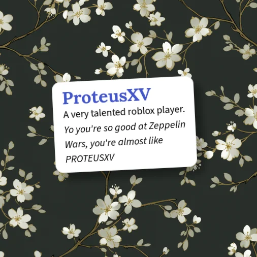 Urban Dictionary: ProteusXV