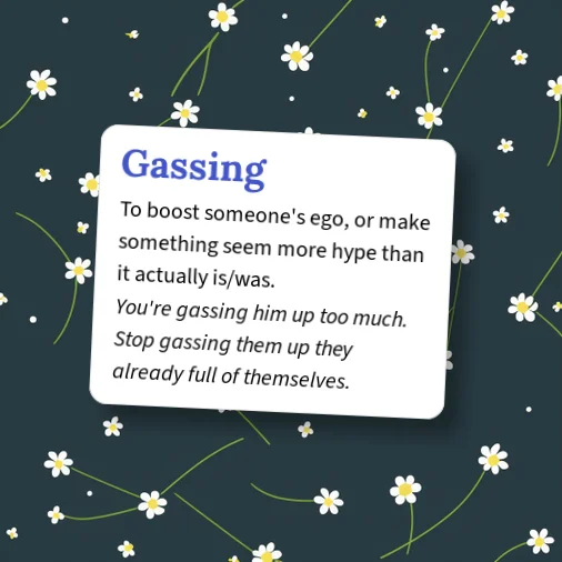 Urban Dictionary: Gassing